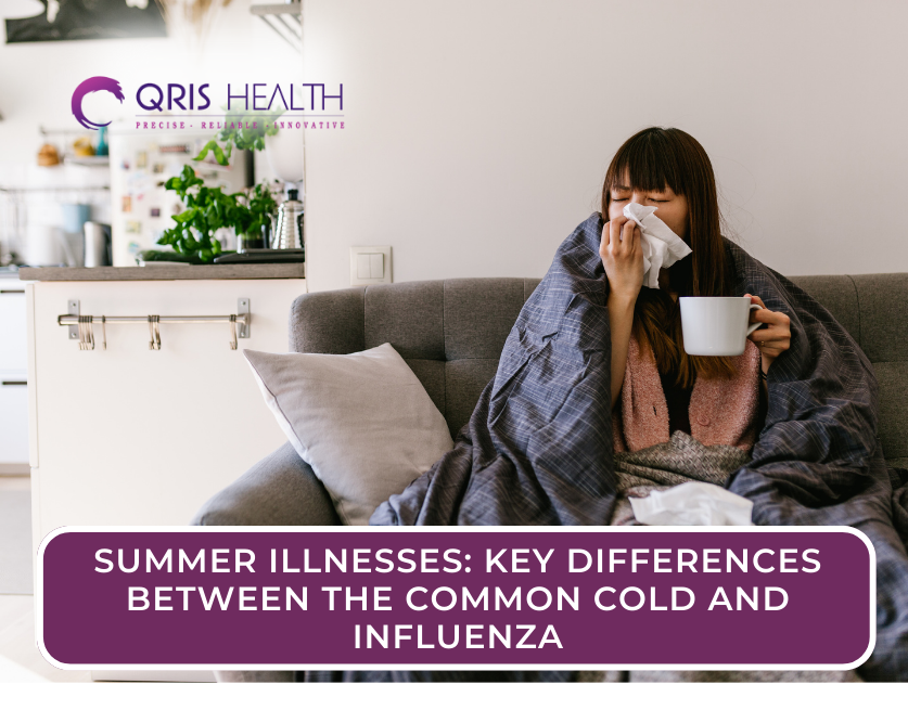 Summer Illnesses: Key Differences Between the Common Cold and Influenza